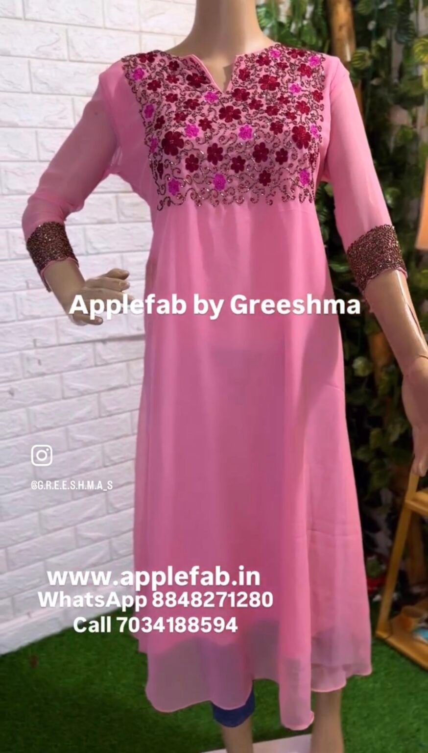 Customised dress - Apple Fab